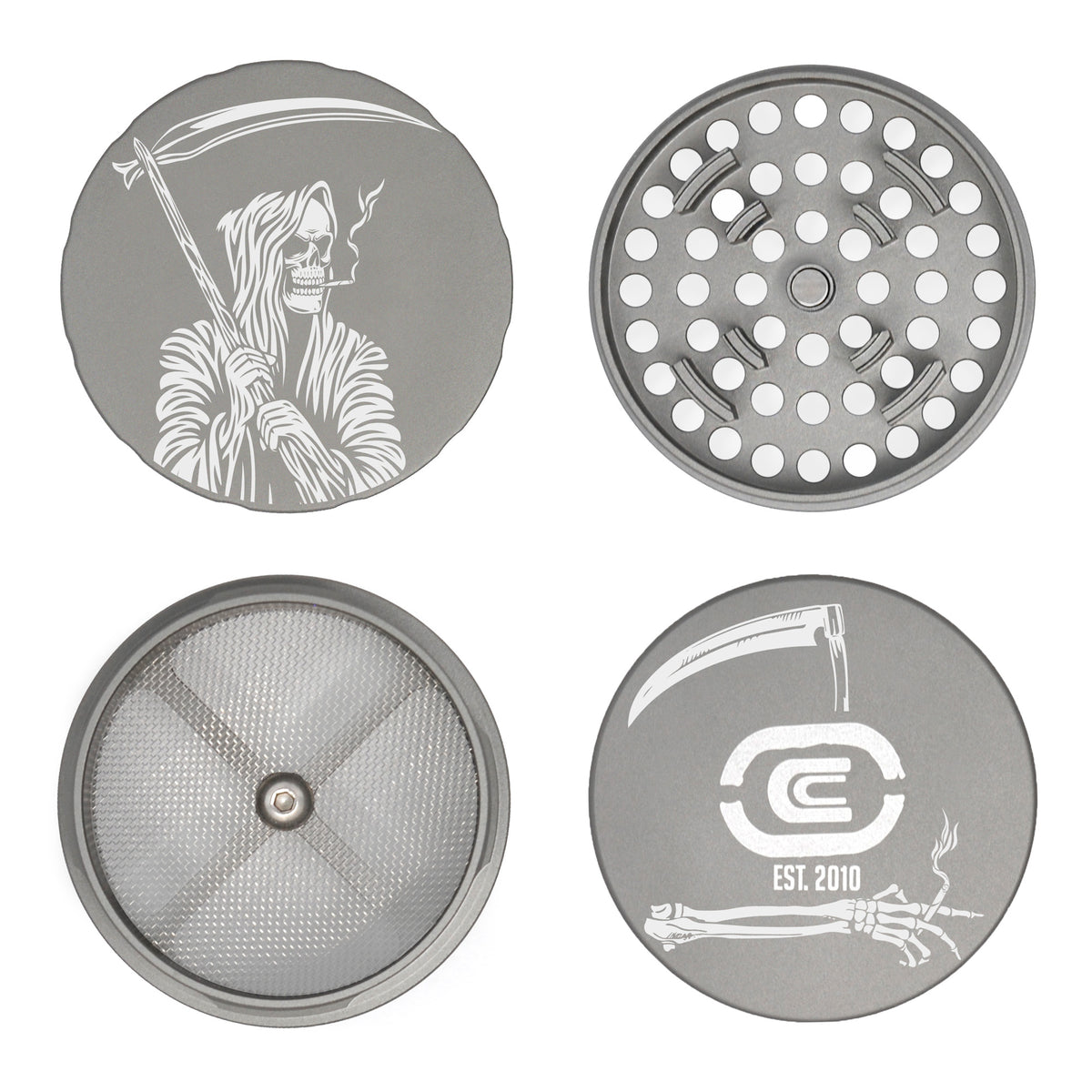 Grim Reefer Custom Homegrown Standard Grinder – Cali Crusher